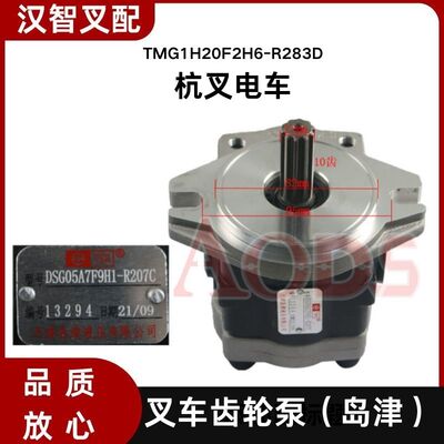 杭叉 电动叉车齿轮泵岛津液压泵 TMG1H20F2H6-R283D