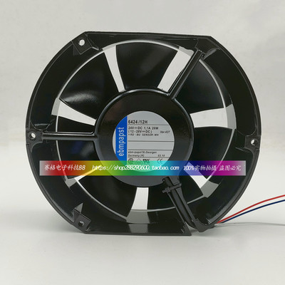 EBMPAPST TYP 6424 N H R U 9T 12H TDR 24V变频散热风扇6314HR