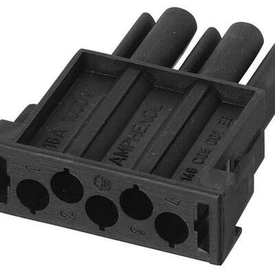 现货Amphenol/C146 C05 001 E8连接器模块4POS+1GND原装正品