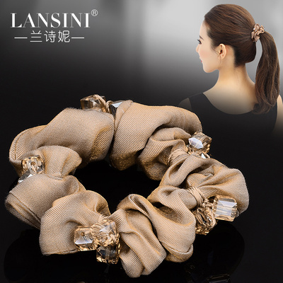 新款发绳水晶韩版高弹力耐用发圈