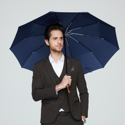 greenstone雨伞复古防雨实木