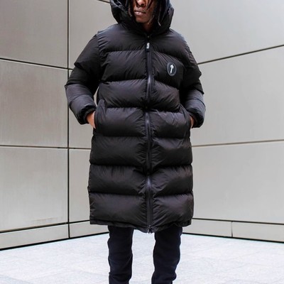 Trapstar长款羽绒棉服夹克保暖