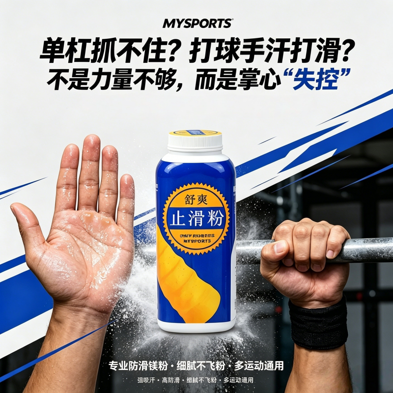 攀岩镁粉引体向上防滑粉健身单杆专用美粉体育篮球比赛手指润滑粉
