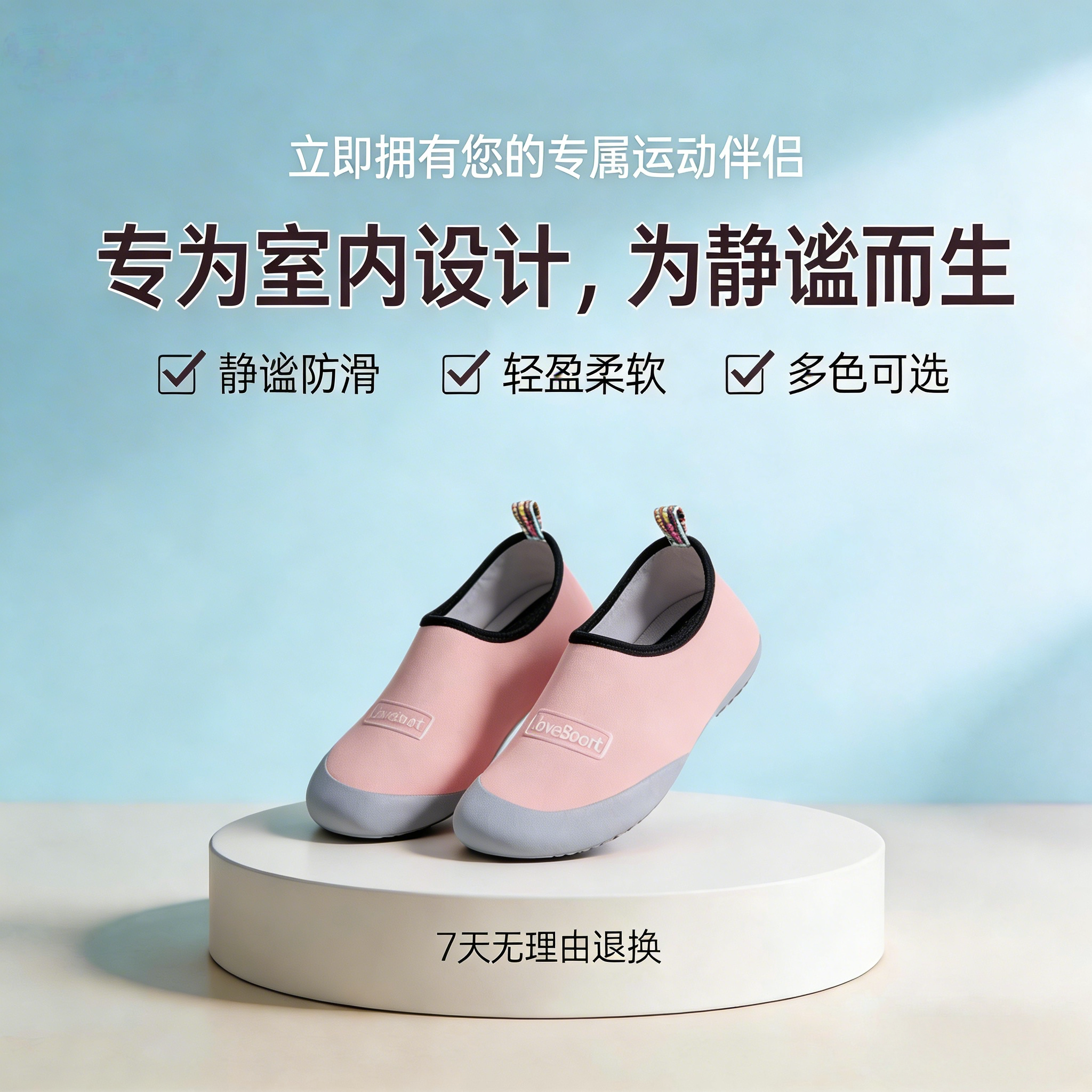 室内健身鞋女家用瑜伽鞋软底防滑跳绳瑜伽运动鞋舞蹈专用训练鞋
