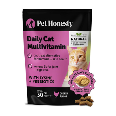 美国直邮 Pet Honesty Cat Multivitamin Chews 猫复合维生素咀嚼