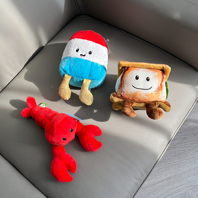 软萌卡通食物可爱公仔毛绒玩偶