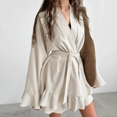 Women Pajamas  Ladies Tops+Bottoms Home Wear上衣短裤睡衣家居