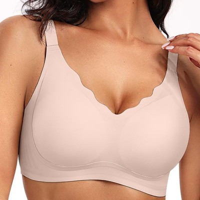 Women Bra Wireless Comfort Brassiere Push Up Lingerie Bra
