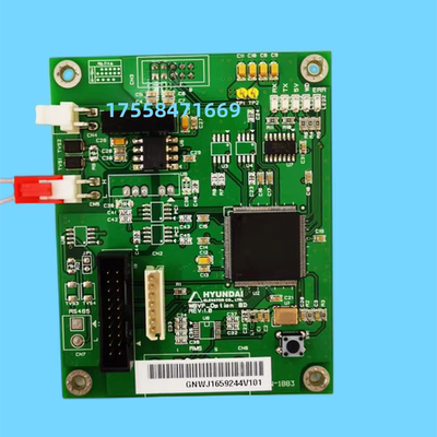 适用上海现代电梯STVF9并联/群控板WBVF Option BD REV:1.0全新配