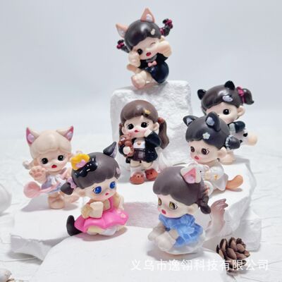 女神节礼物改娃Zorra萌粒二创喵颜社妹妹宝diy手机链挂件车载摆件