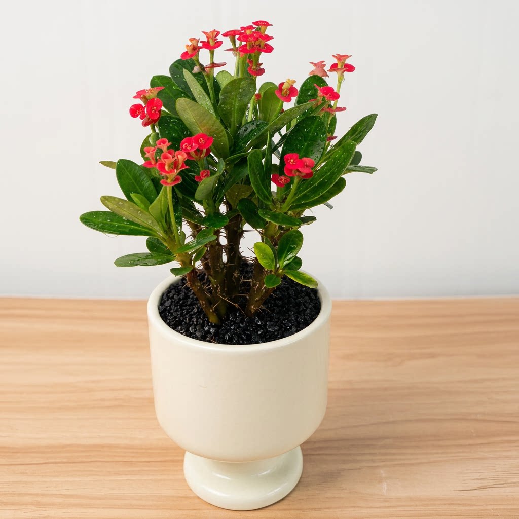 铁海棠虎刺梅室内桌面耐旱花卉多肉植物盆栽
