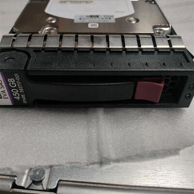 HP 存储450G 15K 6G 3.5 希捷 日立盘体 SAS存储硬盘 583717-001
