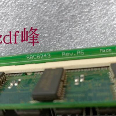 艾讯SBC8243  REV.A5 ISA半长卡嵌入式工控主板切割机火花机板