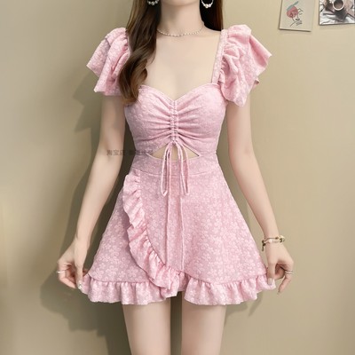 绝美2025新款连体裙式泳衣