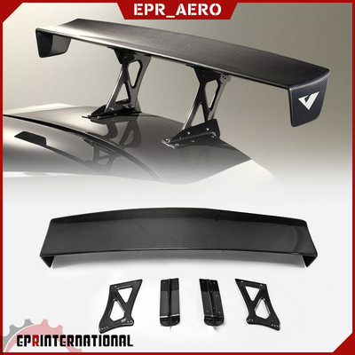 适用于东瀛日系战神 GTR R35碳纤维尾翼改装  Varis EU款GT大尾翼