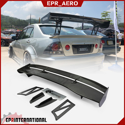 适用雷克萨斯IS200 凌志Altezza改装 碳纤维GT定风大尾翼VOLTEX款