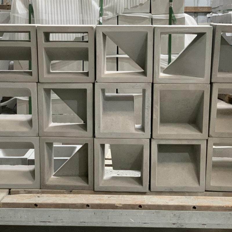 水泥空心砖多孔斜孔装饰砖隔断墙广州中山江门深圳珠海东莞