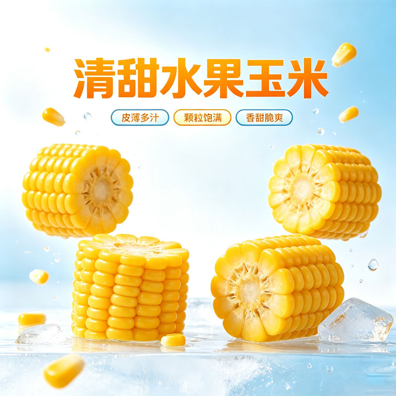 云南即食新鲜黄金水果玉米段真空粗粮早餐嫩玉米免蒸免切脆甜3斤