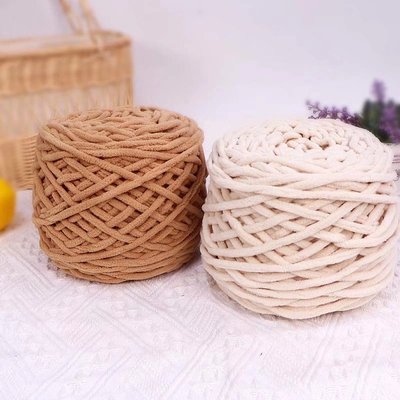 DIY2023粗线细冰条线手工编织