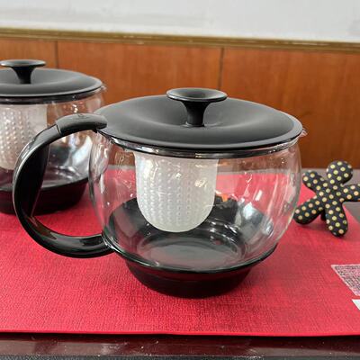emsa德国进口硅酸盐玻璃茶壶