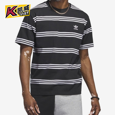阿迪达斯男士透气短袖T恤