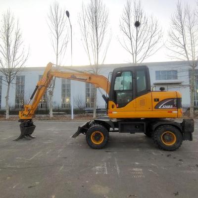 犀牛XN85挖土机轮挖玻璃