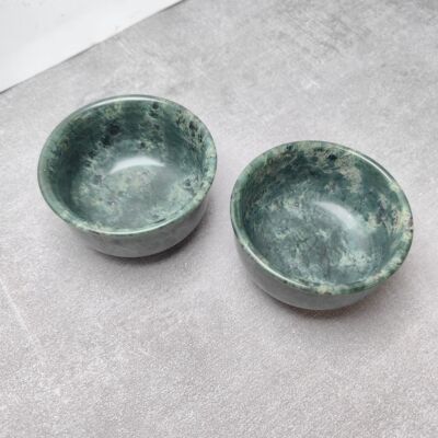 西藏药王石自然原石45ml功夫茶具一套两杯磁疗中国风茶杯子0272
