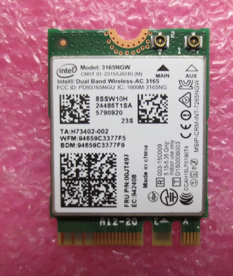 联想AIO 700-24ISH aio700-27  无线网卡 00jt497