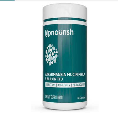 UpNourish Probiotics GLP-1 TFU Akkermansia成人肠胃菌保健60粒
