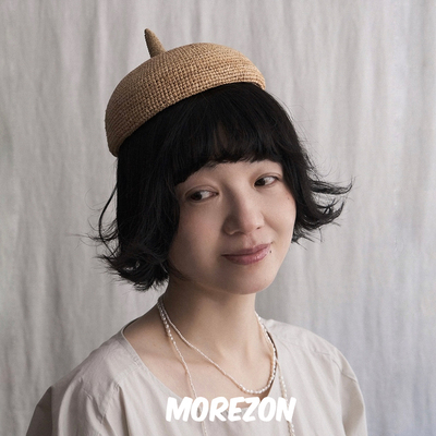 MOREZON【KREUZZZ Zephyr】25SS设计师拉菲草独角兽草帽