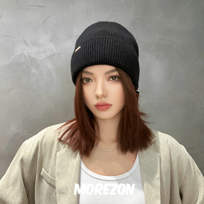 MOREZON【Mossant】设计师秋冬新款潮人时尚百搭休闲冷帽针织帽子