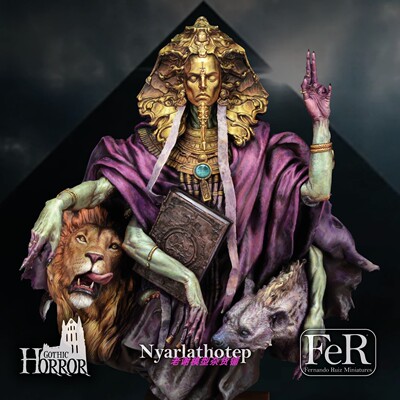 现货 FeR Nyarlathotep 1/12 Bust
