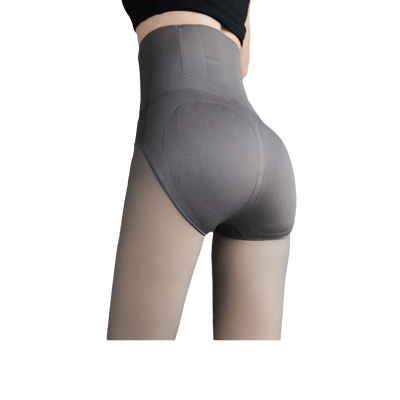 打底裤女秋冬外穿一体透肤强压