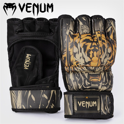 VENUM毒液 TIGER老虎 MAA半指手套拳套综合格斗半指拳套