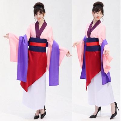 花木兰旗袍动漫cosplay汉服派对
