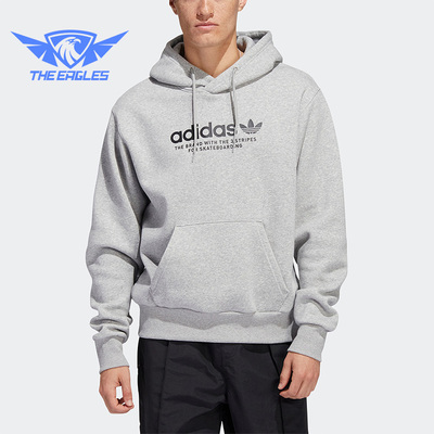 阿迪达斯三叶草男女款连帽卫衣