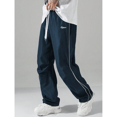 Retro functional assault pants men's loose sports pants