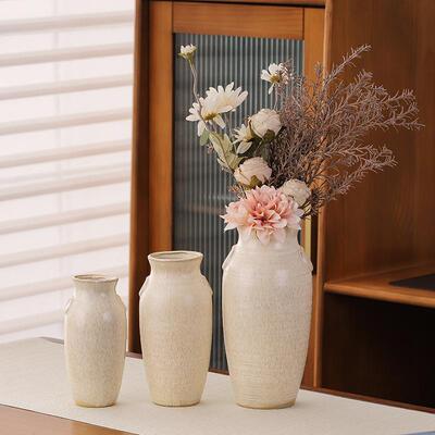 新款陶瓷水培花瓶棕色咖啡