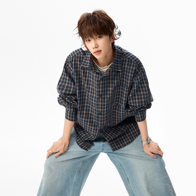 HC松弛感老钱衬衫外套