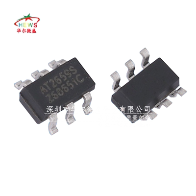 只做原装 只有原装 AT2659S 贴片SOT23-6 北斗导航低噪声放大器IC