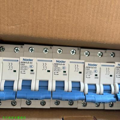 2p63a漏电空开ndb1le-63可当空开用全新未