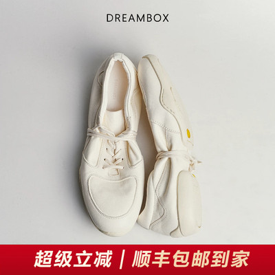 钧博马皮软底休闲鞋薄款小白鞋