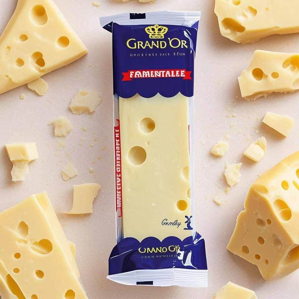 德宝格兰特艾蒙塔尔干酪原制大孔奶酪Emmentaler200g即食加工