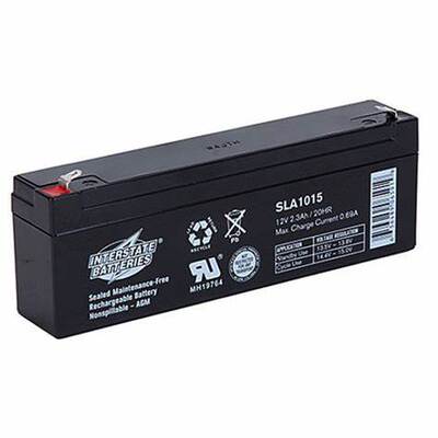Interstate Batteries蓄电池 SLA1015 12V2.3AH 免维护可充电电池