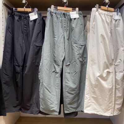 薄款透气速干工装裤女装2026春夏季新款伞兵裤防紫外线长裤483001