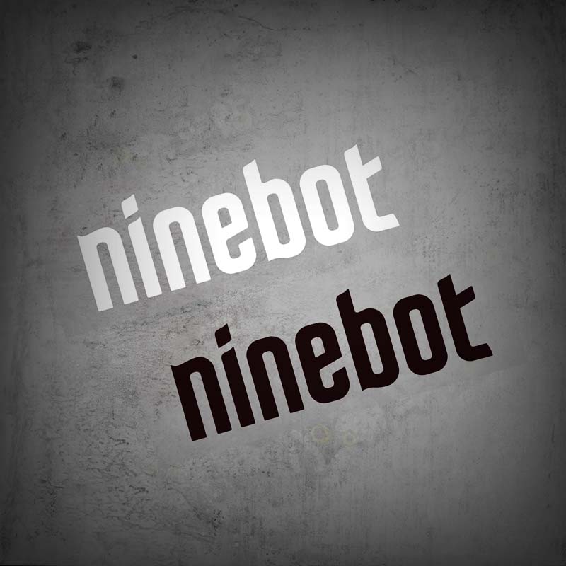 九号电动车ninebot字母贴改装贴纸单条防水装饰贴画车头贴C90N70C_虎窝淘