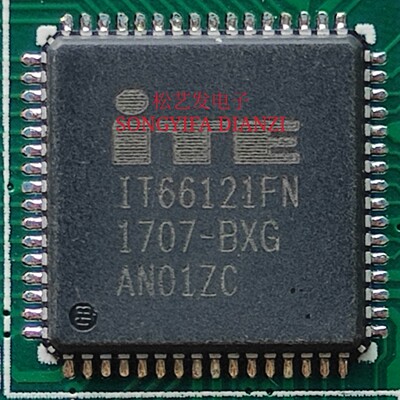 IT66121FN/BX  IT66121FN  QFN64封装 全新原装 高清视频转换芯片
