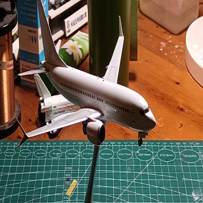 NGmodels 样版机 737MAX7 1：200该飞机为样板机，不可替换起落
