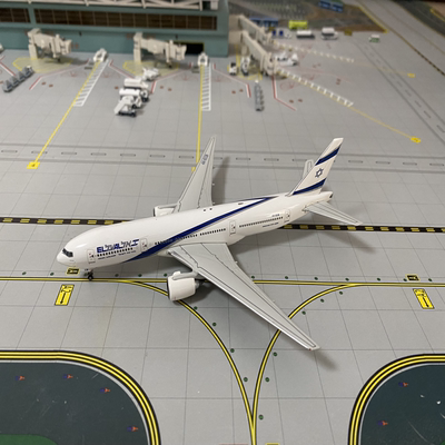 GeminiJets GJELY573 以色列航空 B777-200ER 4X-ECB 1:400 2005