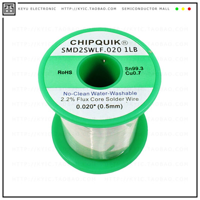 SMD2SWLF.020 1LB【LF SOLDER WIRE 99.3/0.7 TIN/COPP】